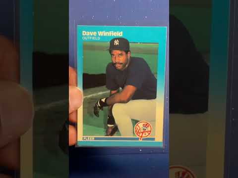 Dave Winfield 1987 fleer #120 