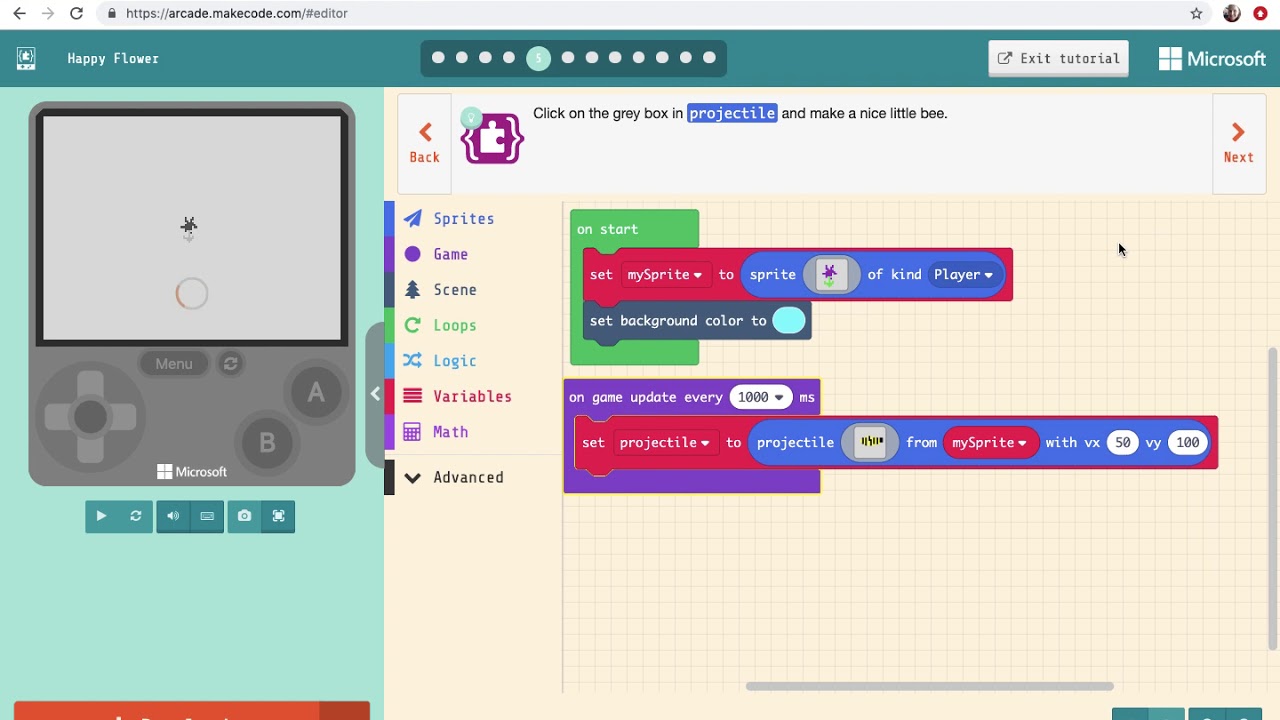 Happy Flower tutorial