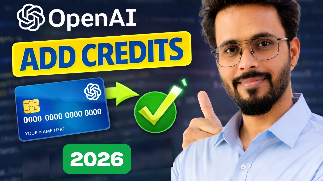 How to Add Credits to OpenAI Account (2026) | Step-by-Step Guide