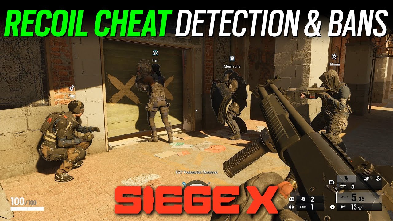 Recoil Cheat Detection - 6News - Tom Clancy's Rainbow Six Siege