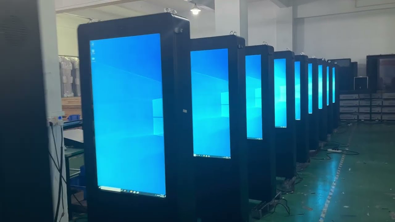 55'' Standard Floor Standing Kiosk From Starvisual