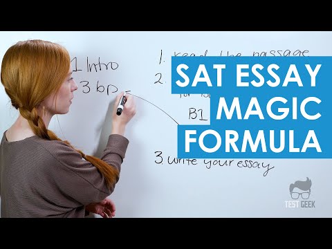 The SAT Essay Magic Formula to Get a Perfect Score
