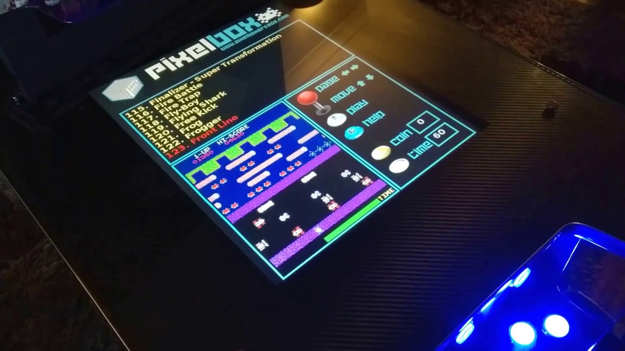 Pixelbox Carbon Arcade Games Demonstration