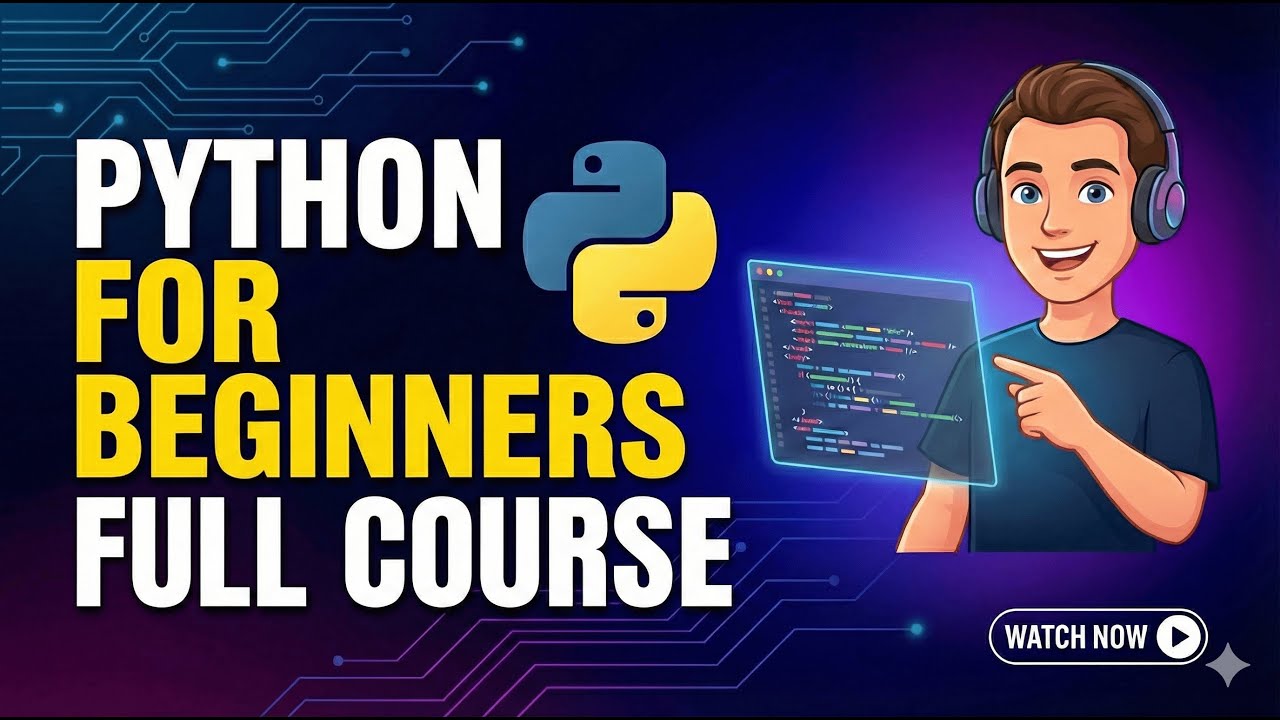 Python Full Course for Beginners