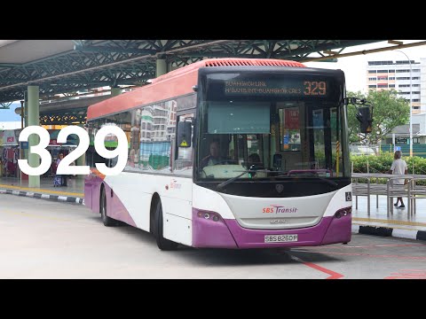 [SBST] SBS8260P on Service 329 - Scania K230UB Euro 4 Batch 2
