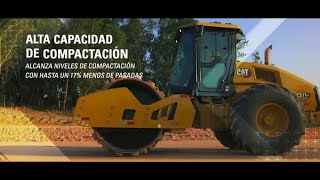 Compactador de Suelos Vibratorio CS10 GC | Cat | Caterpillar