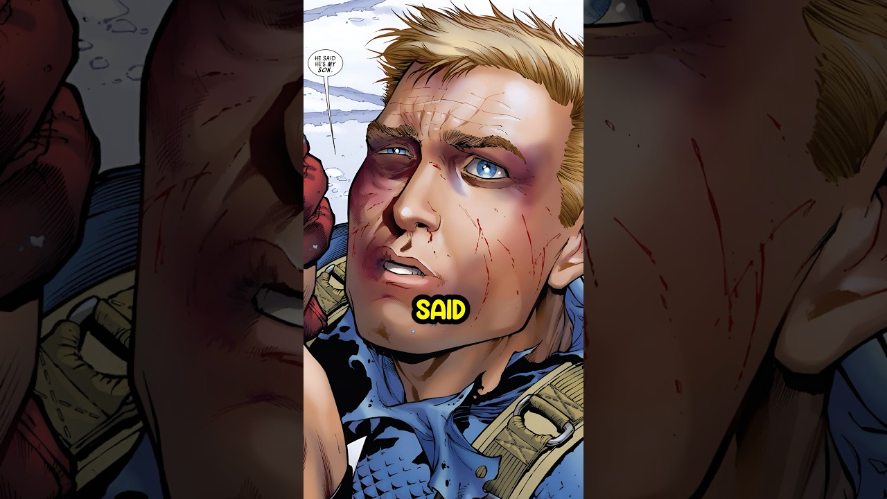 Captain America’s Secret Son... #captainamerica #redskull #avengers #marvelcomics #shorts #comics