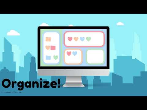 Free Desktop Organizer Wallpapers for September With Free Folder Icons!