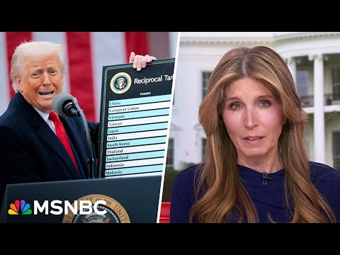 Nicolle Wallace fact-checks Trump during tariff rollout