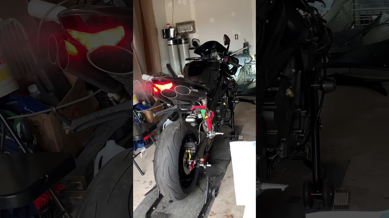 2012 Yamaha R1 Toce cold start