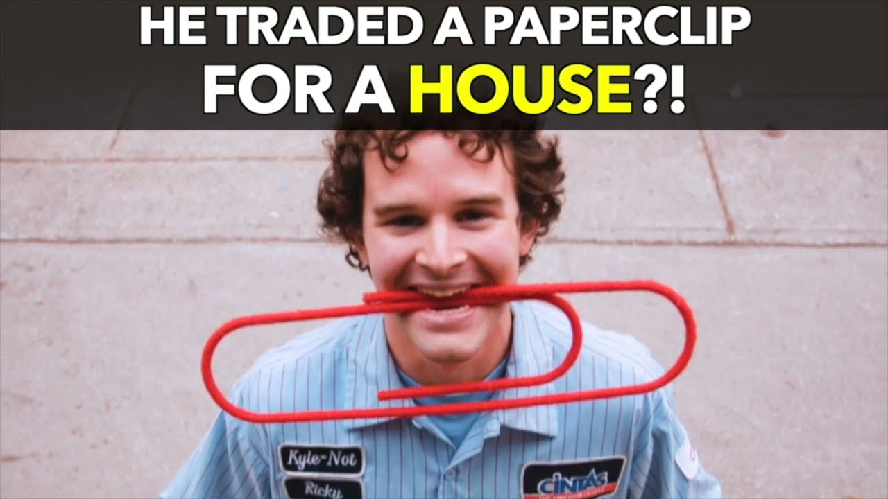 He Traded a Paperclip for a House?!