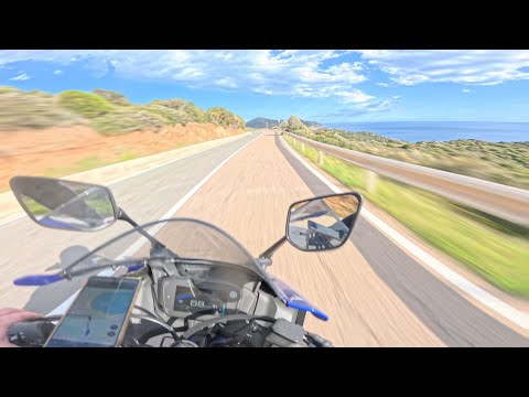 VILLASIMIUS COAST RIDE | YAMAHA R125 POV