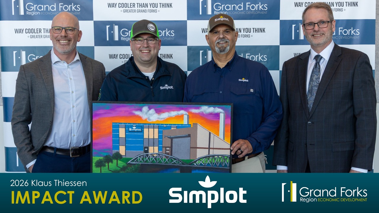 2026 Klaus Thiessen Impact Award Presentation: JR Simplot Co | Grand Forks Region EDC