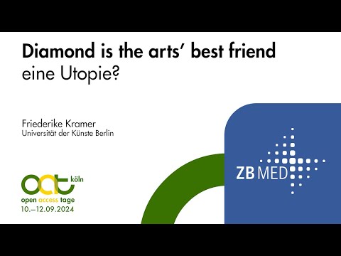 Diamond is the arts’ best friend – eine Utopie? | Open-Access-Tage 2024