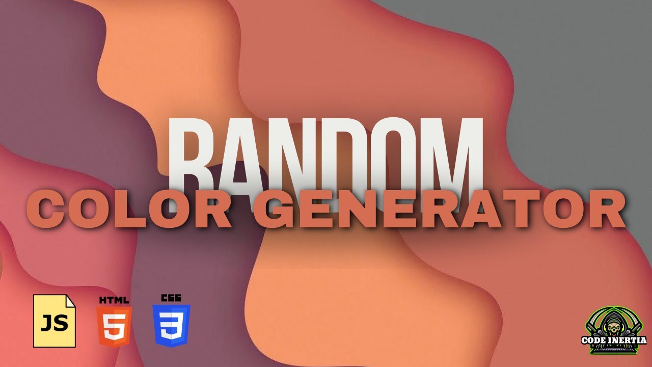 Code Your Colors: Crafting a Color Palette Generator with HTML, CSS, and JavaScript