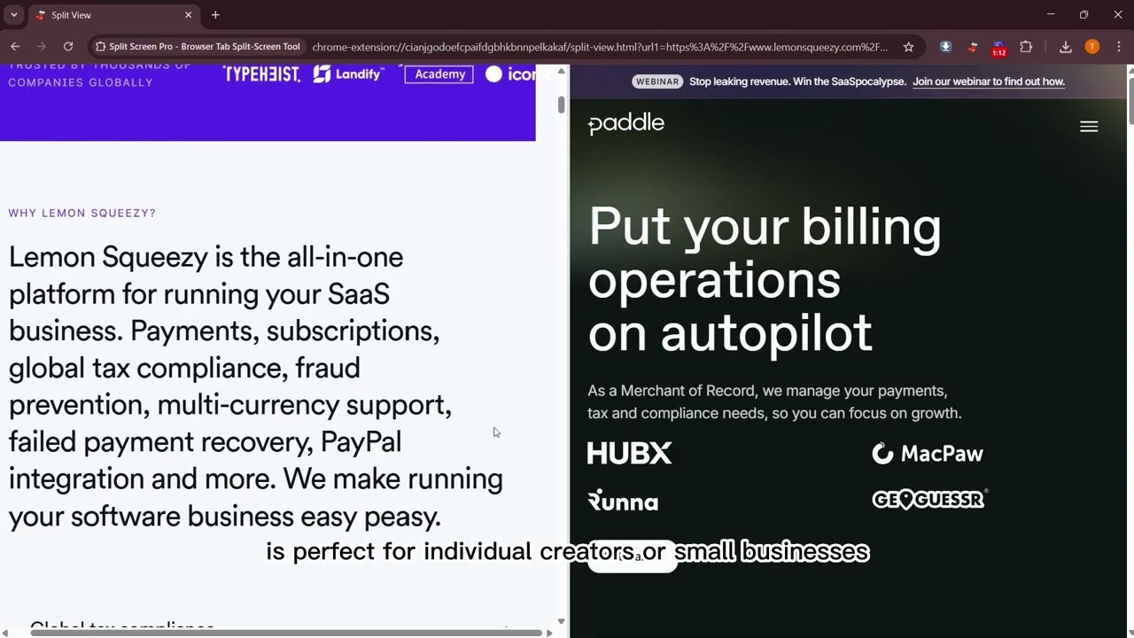 The Biggest Mistake When Choosing Lemon Squeezy vs Paddle