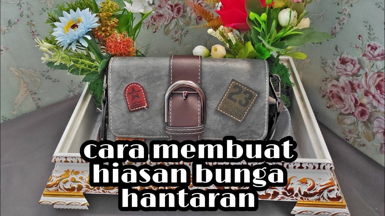 Cara membuat hiasan bunga hantaran | tutorial membuat bunga hantaran