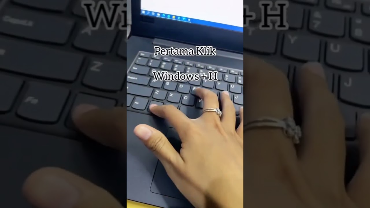 Cara mengetik word dengan voice #belajar #belajarkomputer #msword