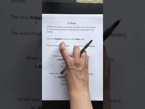 Julia L Explains Suffixes -y, -ly and -ily