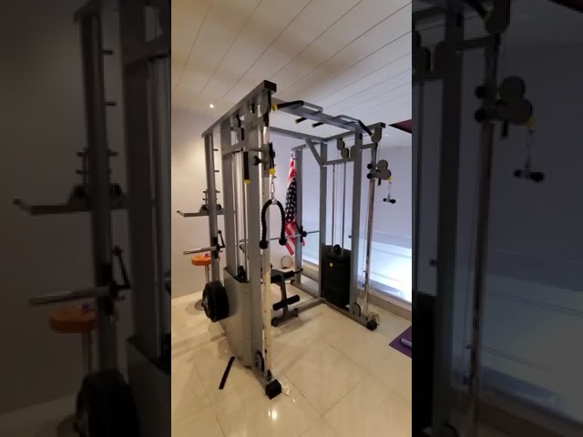 Multi Station Gym Machine - Functional Trainer With Smith Machine ...