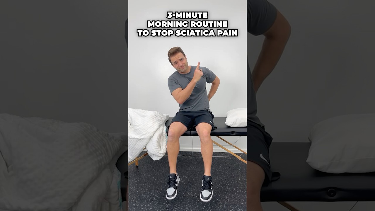 Fix Morning Sciatica Pain FAST! [3-Minute Stretching Routine]