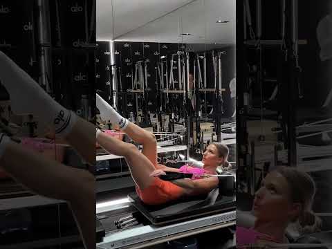 La sesión de pilates que hizo Irina Baeva