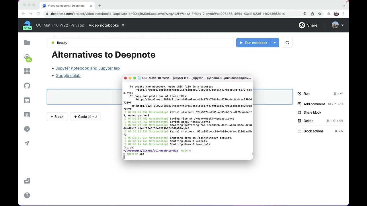 Alternatives to Deepnote