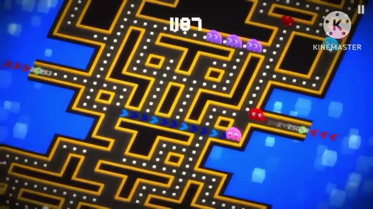 pac-man 256 logo remake kinemaster 