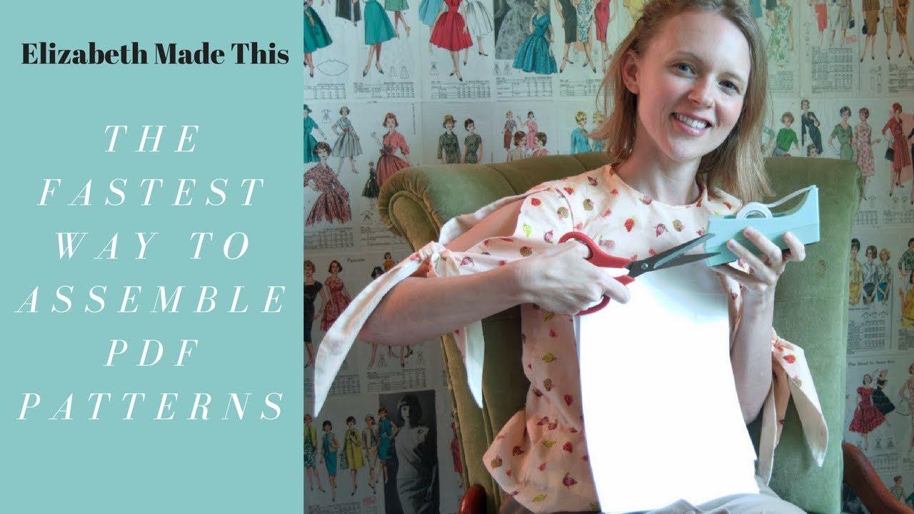 Fastest Way to Assemble PDF Patterns