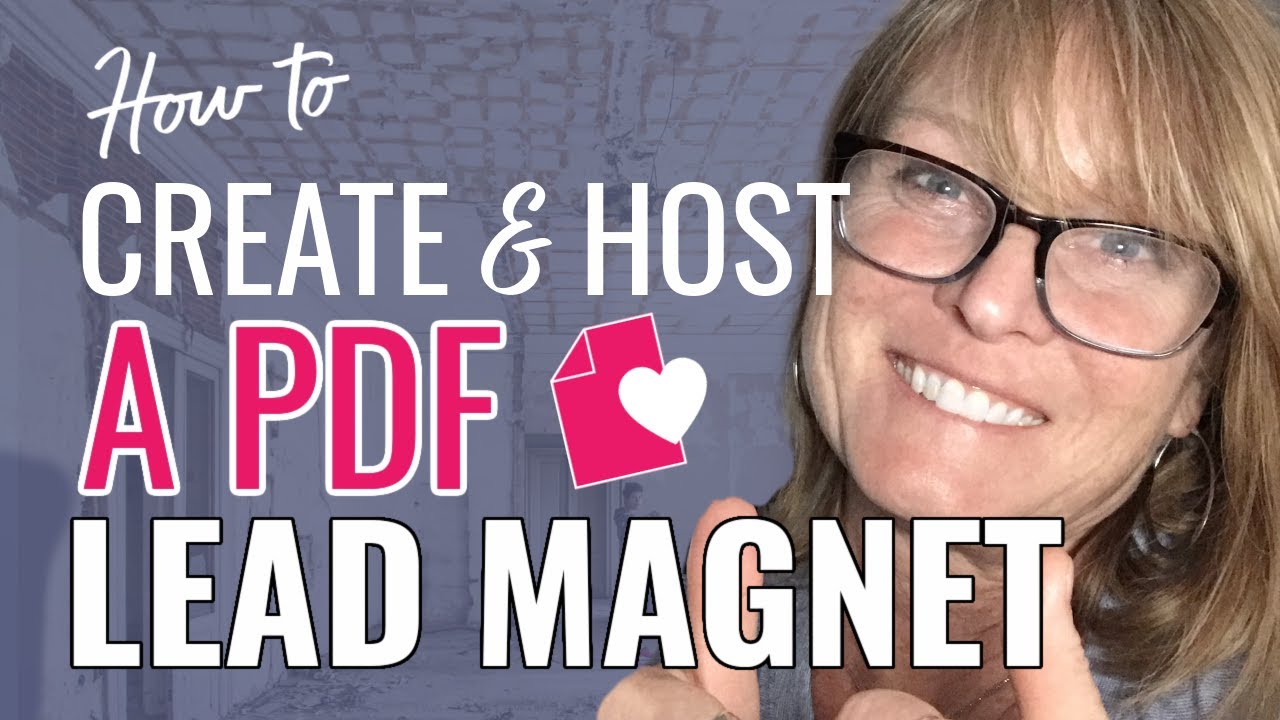 How To Create PDF Lead Magnet and Host it Online For Your Audience | Amy Starr Allen