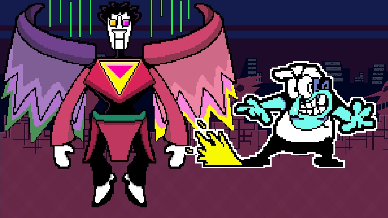 Deltarune Chapter 2 in Pizza Tower - Mod Gameplay 