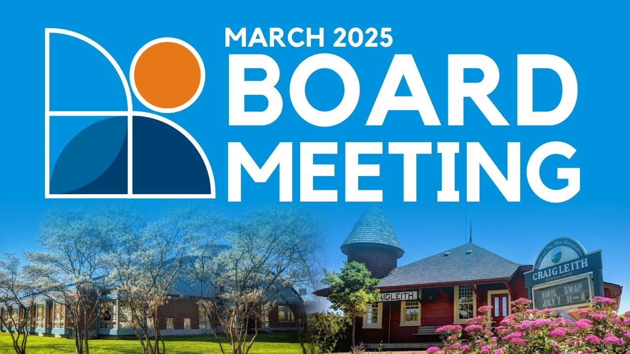 March 2025 Board Meeting | The Blue Mountains Public Library