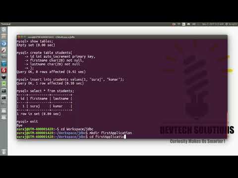 Java JDBC Tutorial 1 : Connect Java Application with MySQL Database