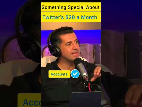 What is good about twitter $8 and $20 a Month