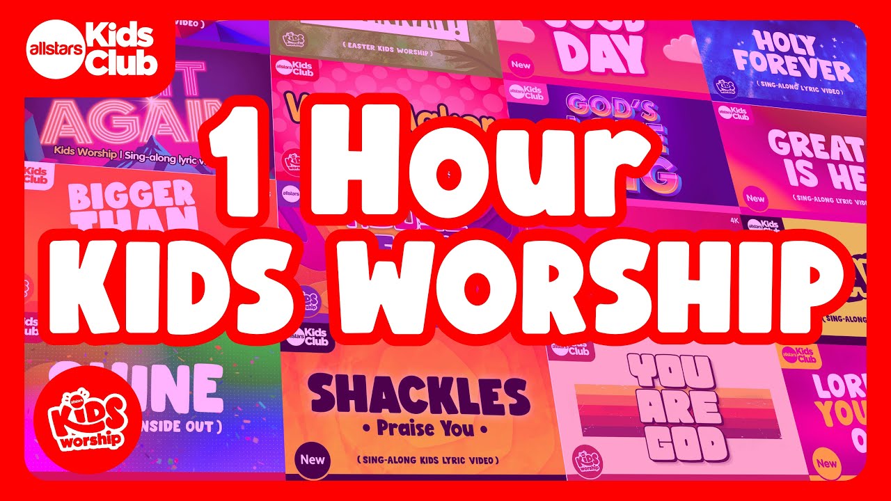 1 Hour of Kids Worship | Non-Stop Music | 60 Minute Compilation #blessed #sundayschool #kidsworship