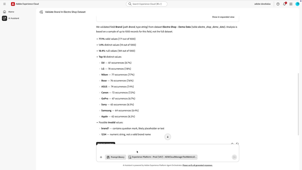Validate dataset quality with the Data Engineering Agent