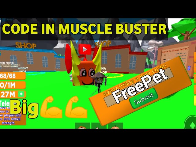 Roblox Muscle Buster codes for January 2023: Free cash, eggs, and more