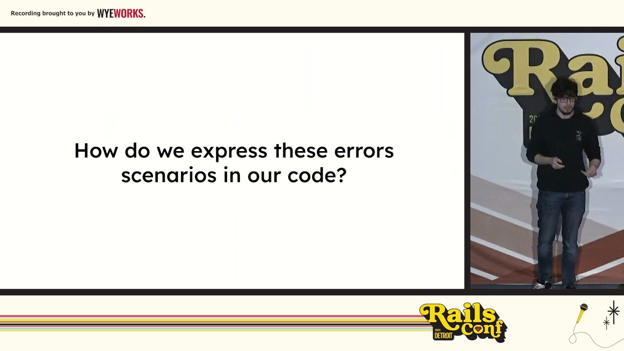 RailsConf 2024 - Ruby on Fails: effective error handling with... by Talysson Oliveira Cassiano