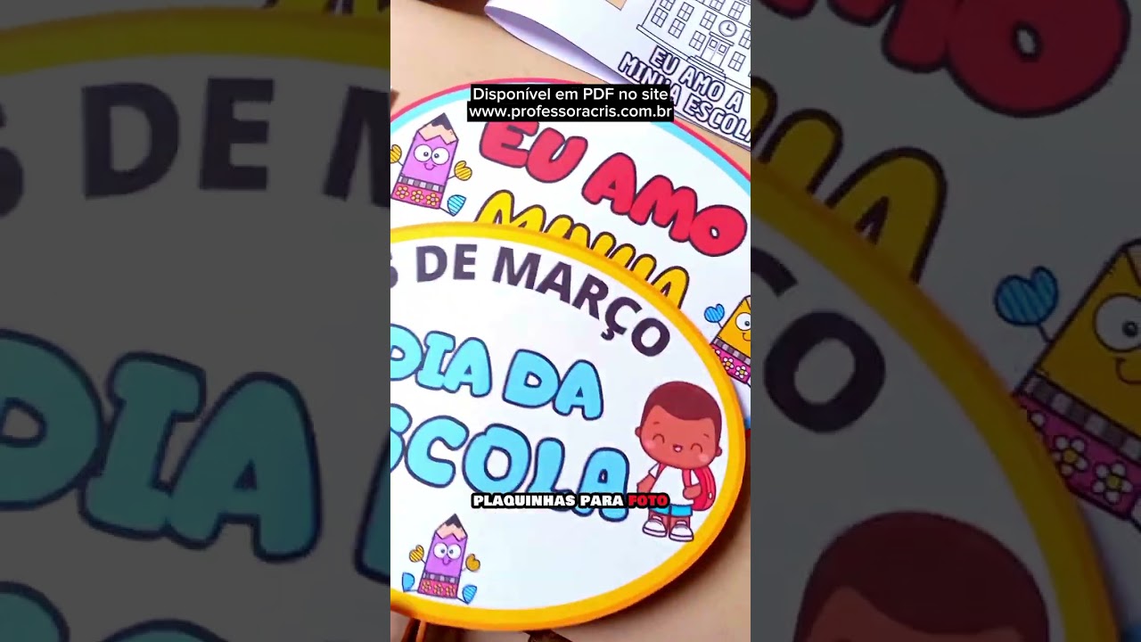 kit para o Dia da Escola - Recursos pedagógicos