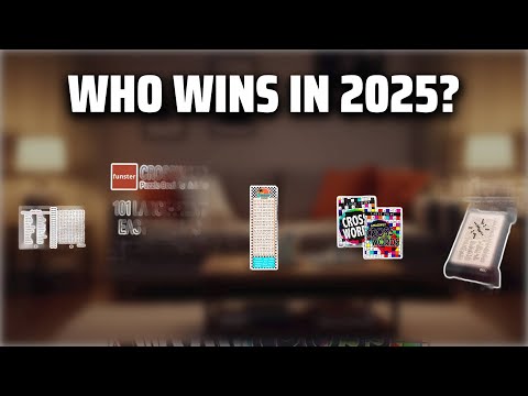 The Top 5 Best Electronic Crossword Puzzles in 2025 - Must Watch Before Buying!