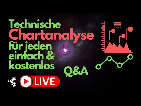 EINFACHE technische Chartanalyse für JEDEN EINFACH und KOSTENLOS. Live.