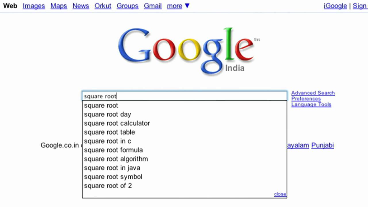 15 second search tip: Calculator
