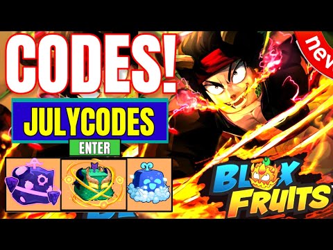 *NEW CODES* ALL NEW WORKING CODES IN BLOX FRUITS 2025 JULY! ROBLOX BLOX FRUITS CODES