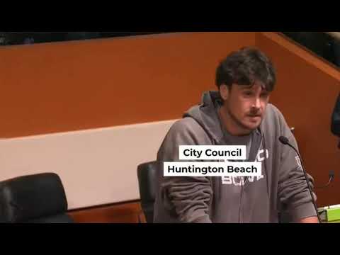 Chris Kluwe calling out MAGA at city council meeting