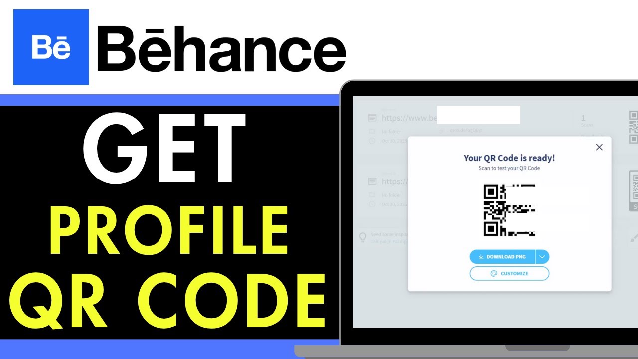 How to Get Behance Profile QR Code 2025 (EASY & FAST)