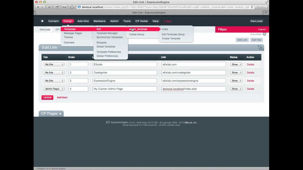 Intro to CP Pages - ExpressionEngine Addons