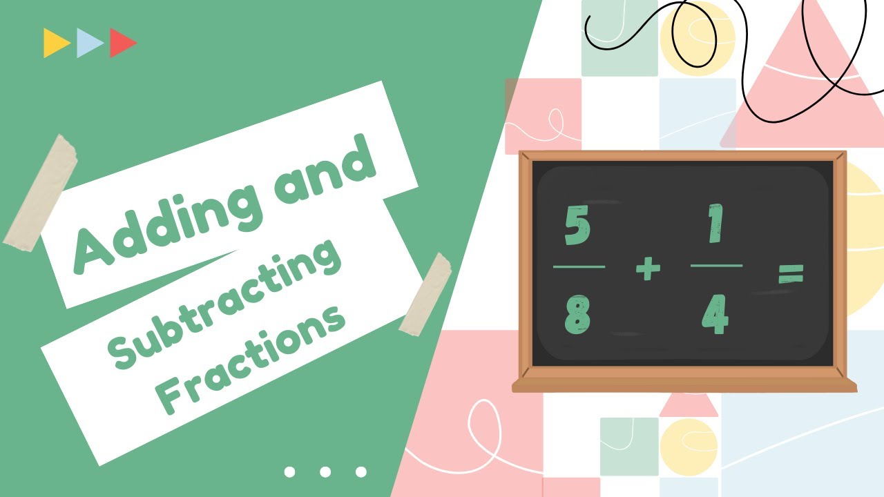 Adding and Subtracting Fractions: Part 1 | Maths Mastery