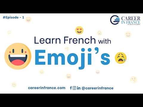 Learn French with Emoji'sπππ Episode- 1