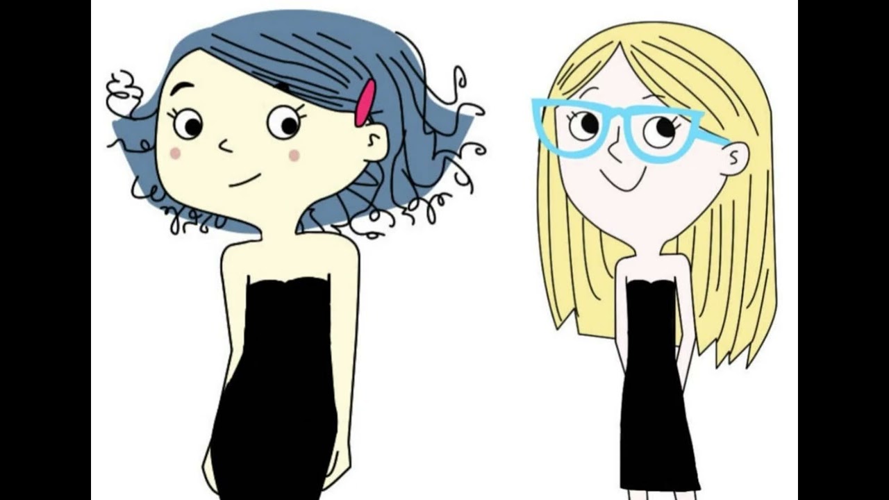 Dot Comet And Ruby Marshall Wearing A Black Dress