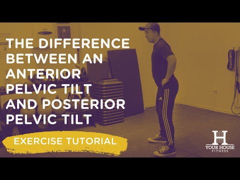 The Difference Between an Anterior Pelvic Tilt and Posterior Pelvic Tilt | Exercise Tutorial Series